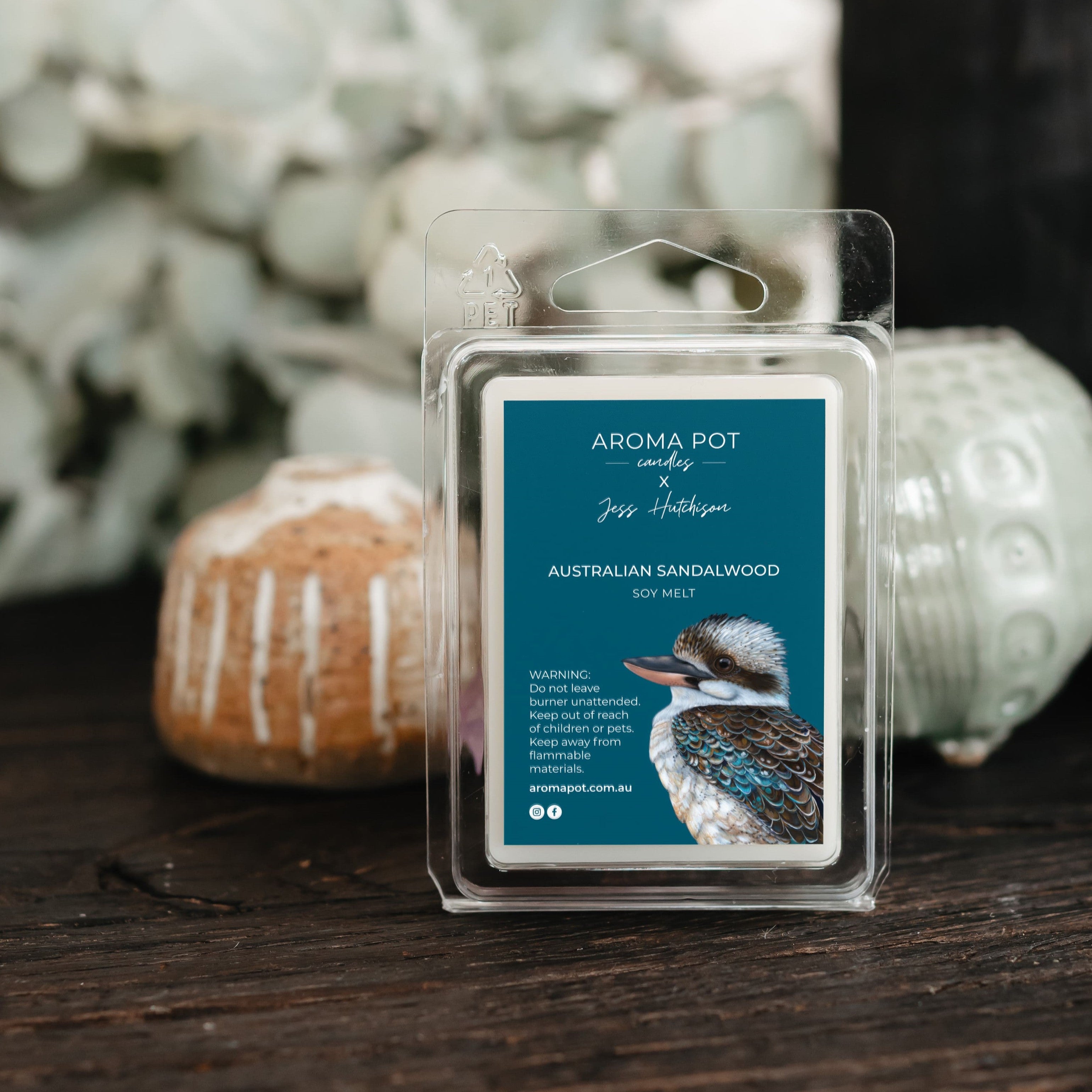Australian artist soy melt | Australian Sandalwood – Aroma Pot Candles