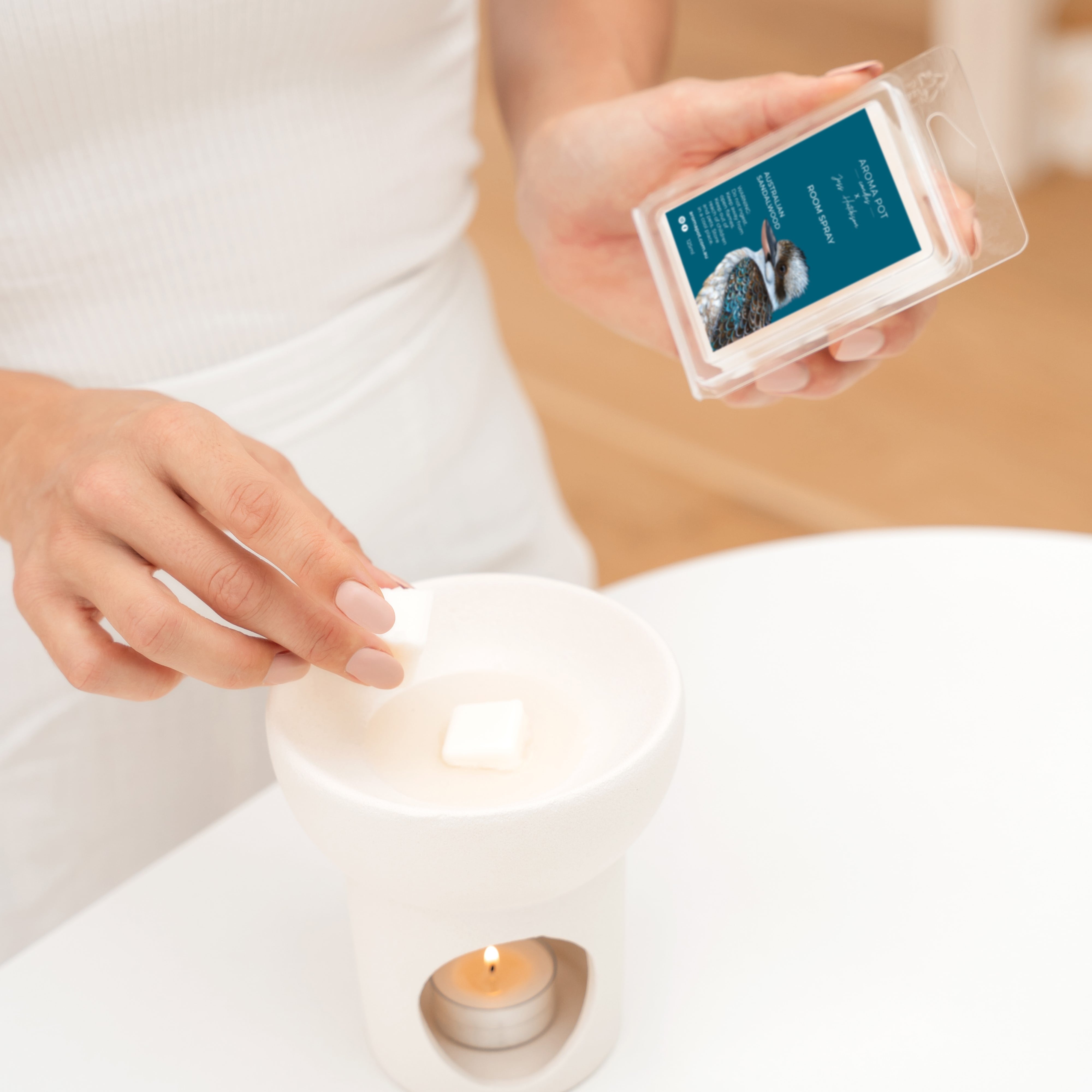 Australian artist soy melt | Australian Sandalwood – Aroma Pot Candles